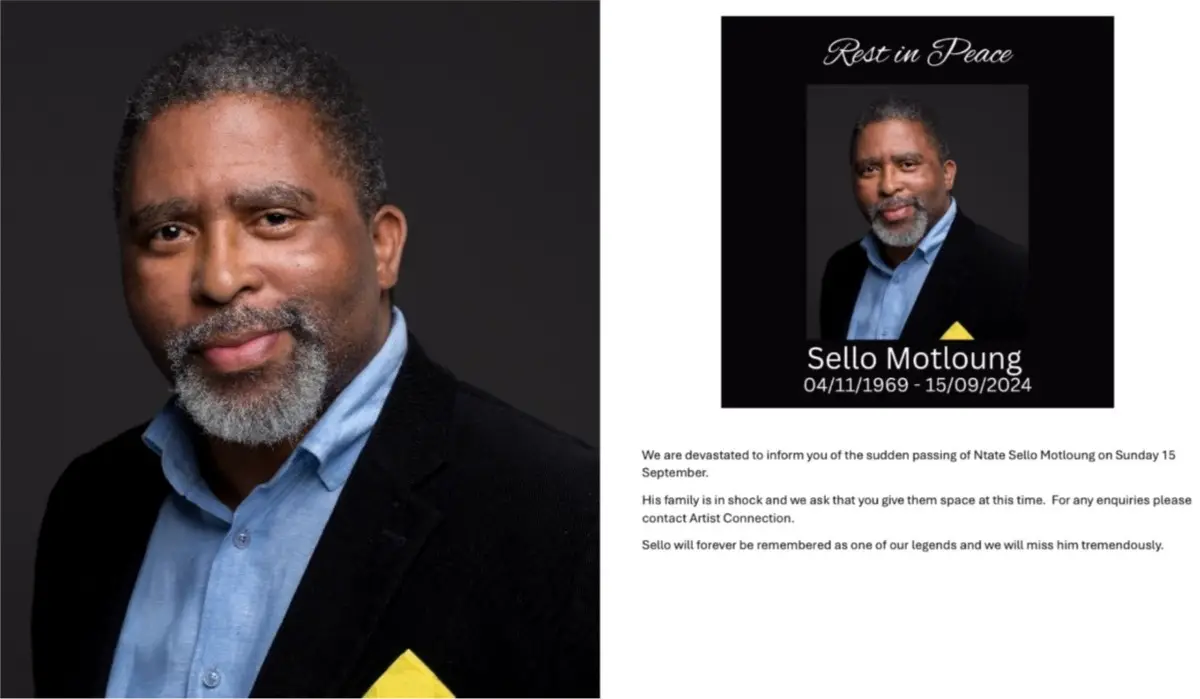 Isidingo Actor Sello Motloung Has Died | iMzansi