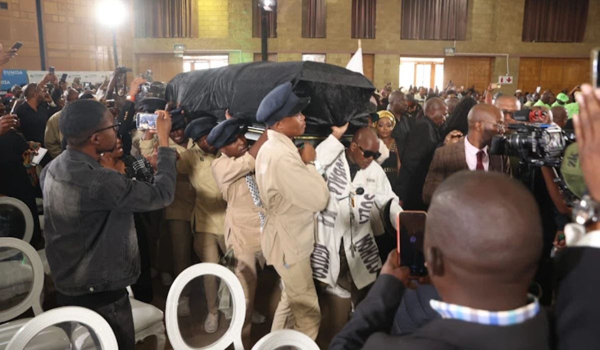 Solly Moholo's Band Dances While Carrying His Coffin At His Funeral ...